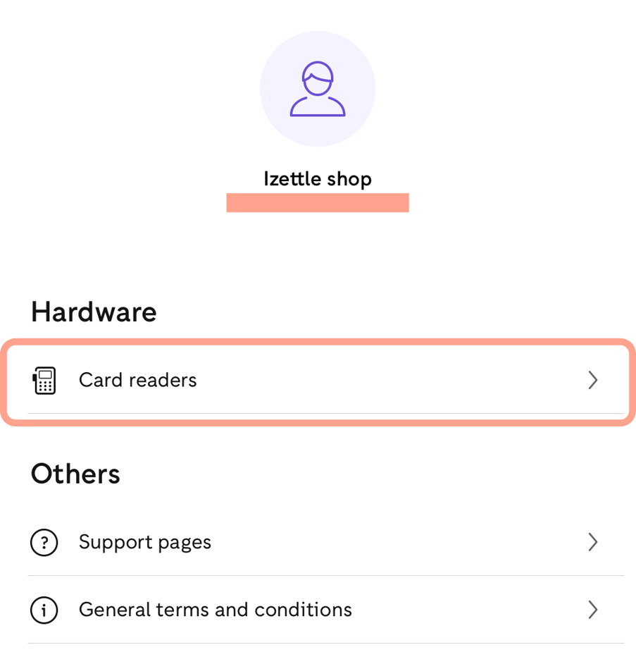 Intergration with Zettle Reader 2